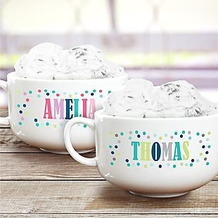 Personalized Ice Cream Bowl $24 Shipped