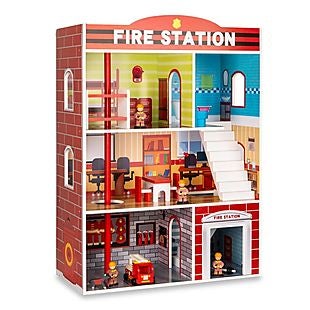 32" Fire Station Playset $48 Shipped