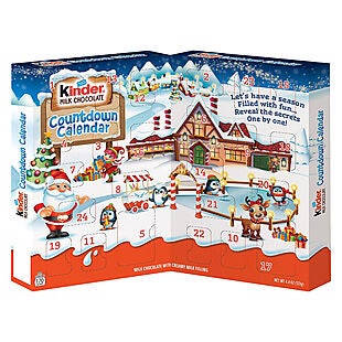 2 Kinder Chocolate Advent Calendars $14