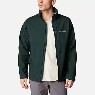 Columbia Men's Softshell Jacket $55