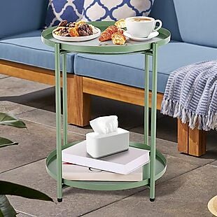 Table with Removable Trays $19 Shipped