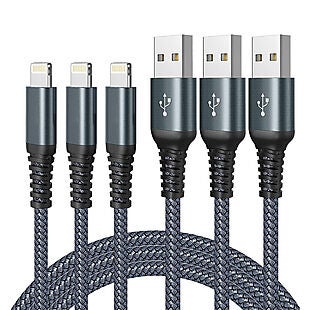 3pk Lightning Cables $6