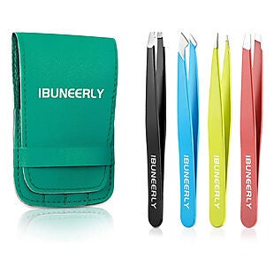 4pc Tweezer Set $5