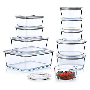20pc Glass Food Storage Containers $29