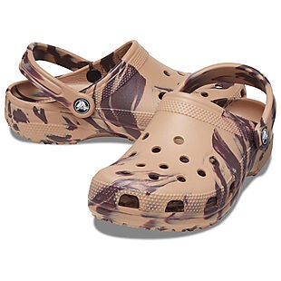 Crocs Classic Marbled Clogs $30 Shipped