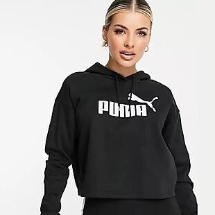 Puma Cropped Hoodie $15