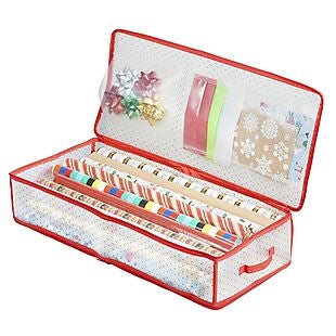 Gift Wrap Storage Container $16