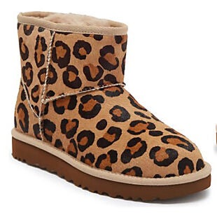 UGG Leopard-Print Boots $80 Shipped