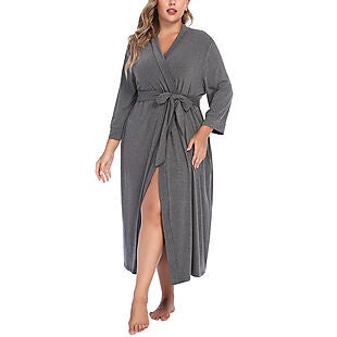 Plus-Size Robe $17 Shipped
