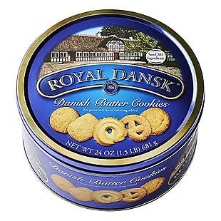 Royal Dansk Cookie Tin $9 at Amazon