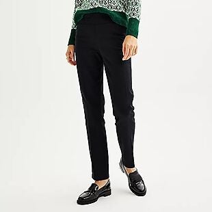 Kohl's Pull-On Stretch Pants $17