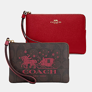 Coach Outlet Wristlets $23 Shipped