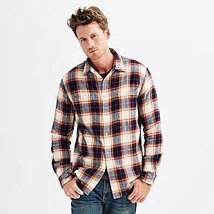 Kohl's Men's Flannel Shirt $11
