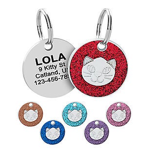 Custom Cat ID Tag $7 Shipped