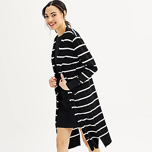 Nine West Duster Cardigan $24
