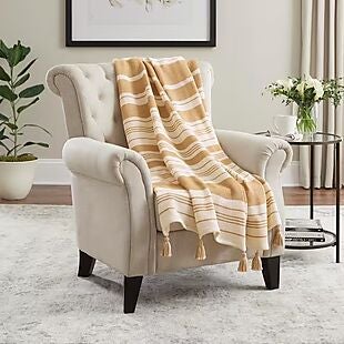 Turkish Cotton Throw Blanket $12 Shipped