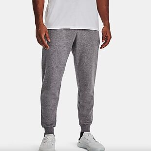 UA Men's Fleece Joggers $22 Shipped