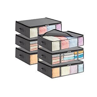 6pk Large Storage Containers $15 Shipped