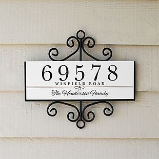 Personalized Address Signs $36 Shipped