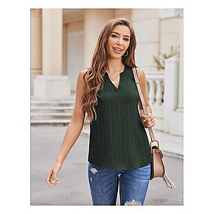 Women's Textured Tank Top $9