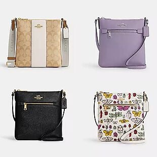 Coach Outlet Rowan Crossbody $75 Shipped