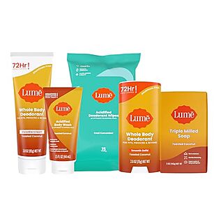 5pc Lume Deodorant Starter Pack $31