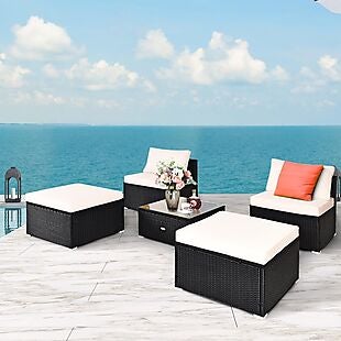 5pc Patio Chaise Lounge Set $325 Shipped