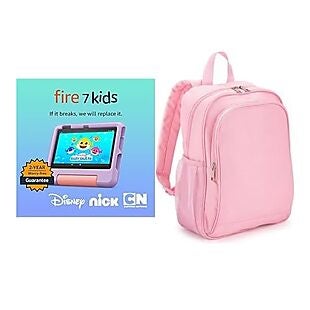 Amazon Fire Kids Tablet + Backpack $62