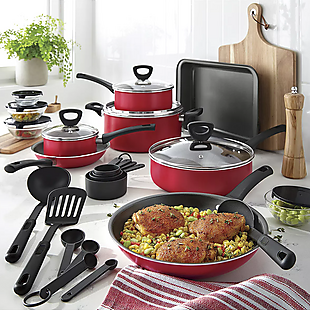 30pc Nonstick Cookware Set $50