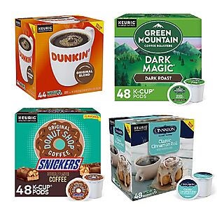 44-48ct K-Cup Packs $22