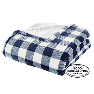 Buffalo Check Sherpa Throw $16 Shipped