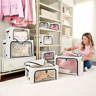 8ct Periea Collapsible Storage Boxes $67