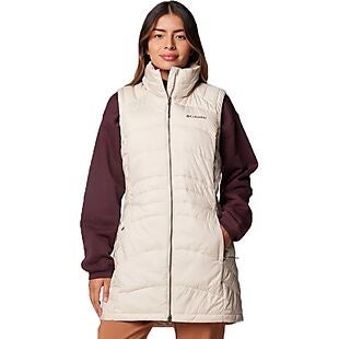 Columbia Long Insulated Vest $60